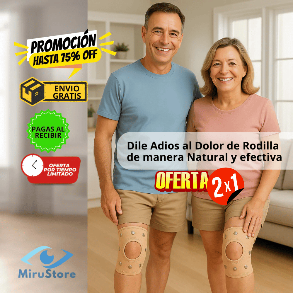 Rodillera Magnética Terapéutica 2X1 - Recupera tu movilidad sin pasti ...
